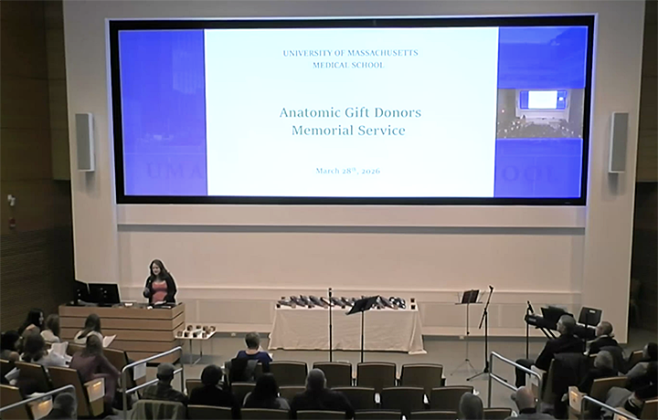 UMass Chan AGP Memorial Service 2026