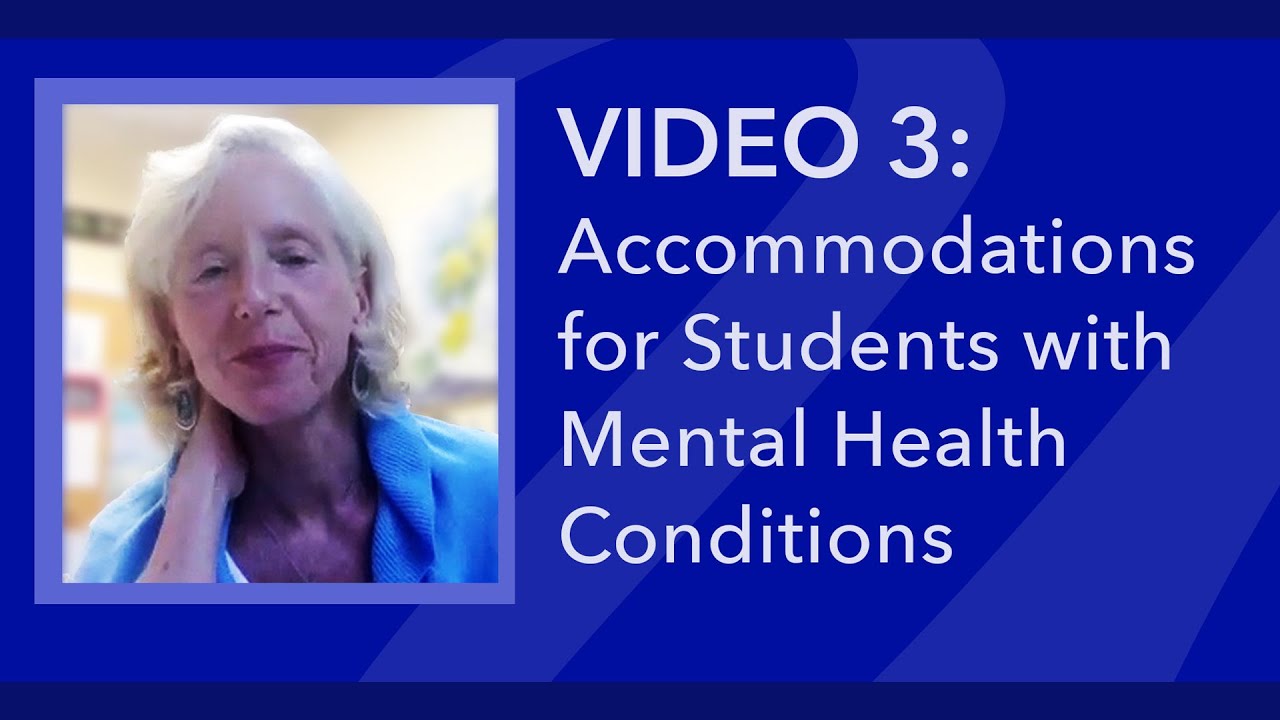 Academic Supports for College Students with Serious Mental Health ...